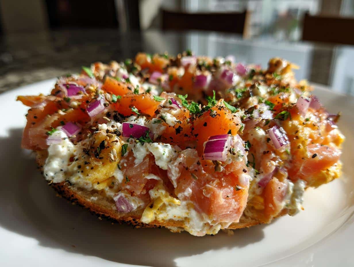 Disgustingly Simple Chopped Bagels Recipe in 10 Mins - WoCook